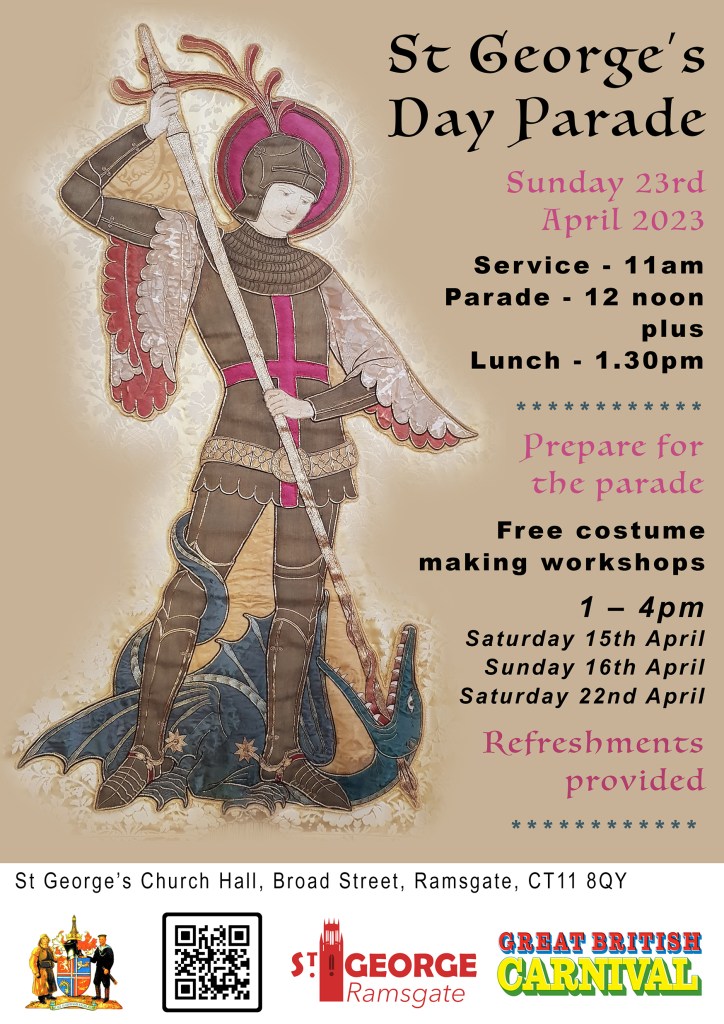 St. George’s Day, 23rd April – St. George's Church Ramsgate