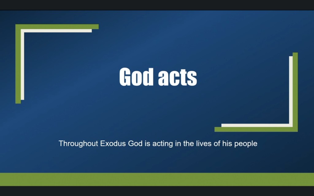 God acts (Exodus 11:1-10) – St. George's Church Ramsgate