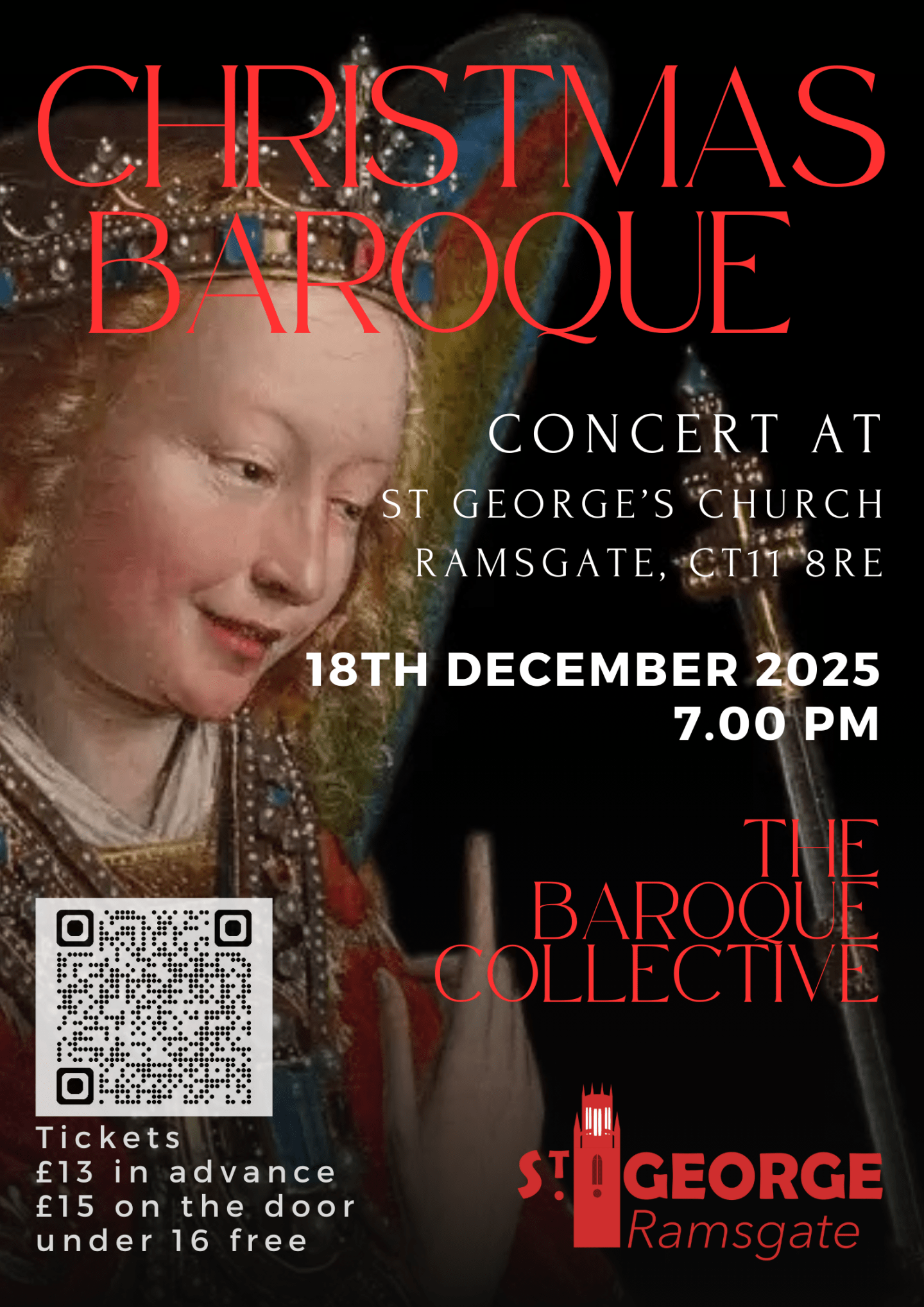 Christmas Baroque (18th December, 7pm) – St. George's Church Ramsgate